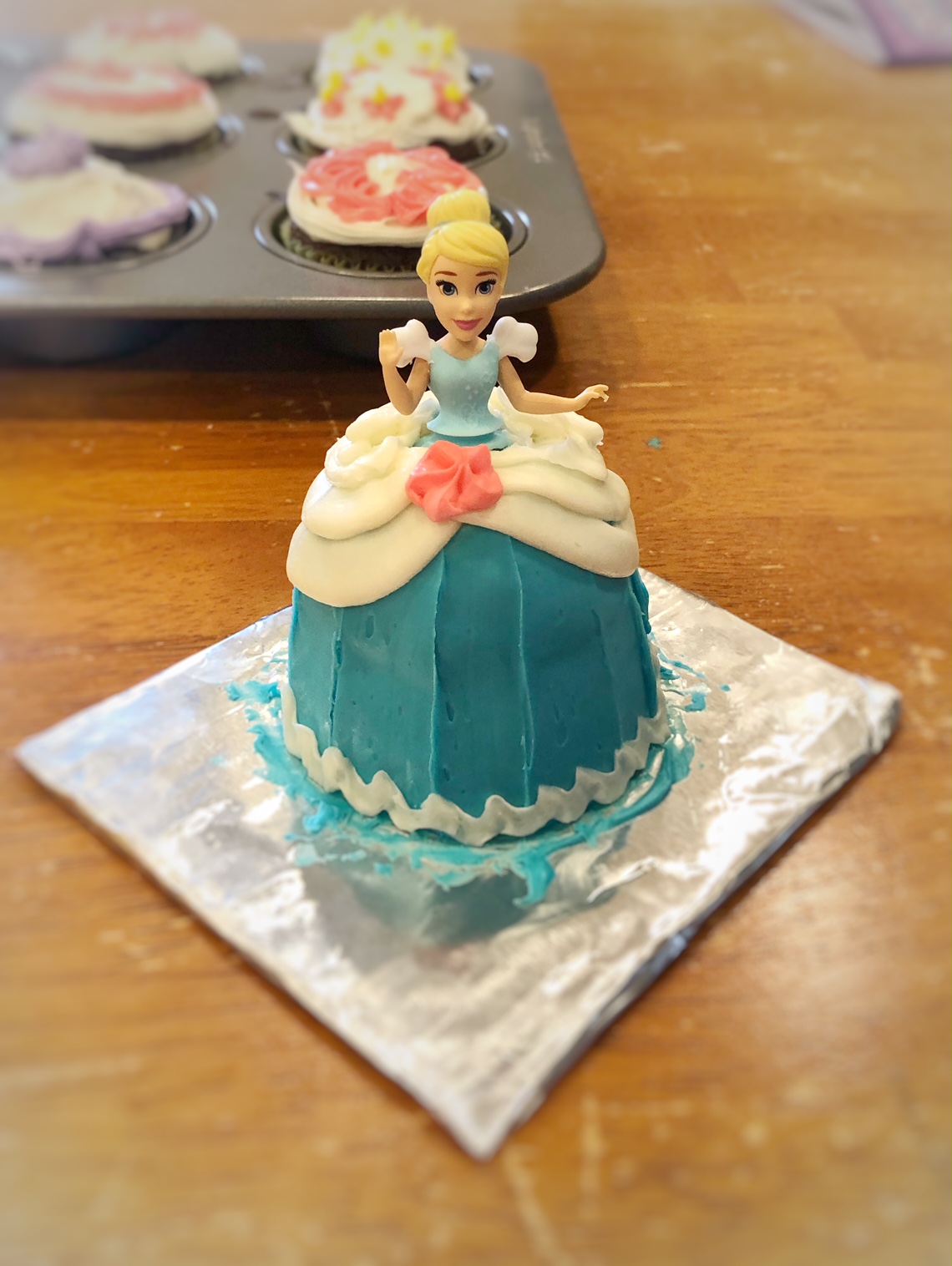 Disney Princess Cupcakes: Special Birthday Cake for Daughter’s 5th ...