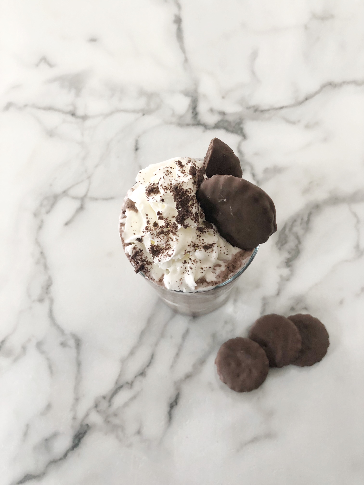 Girl Scout Thin Mint Milkshakes For Two: Easy Valentine’s Day Dessert ...