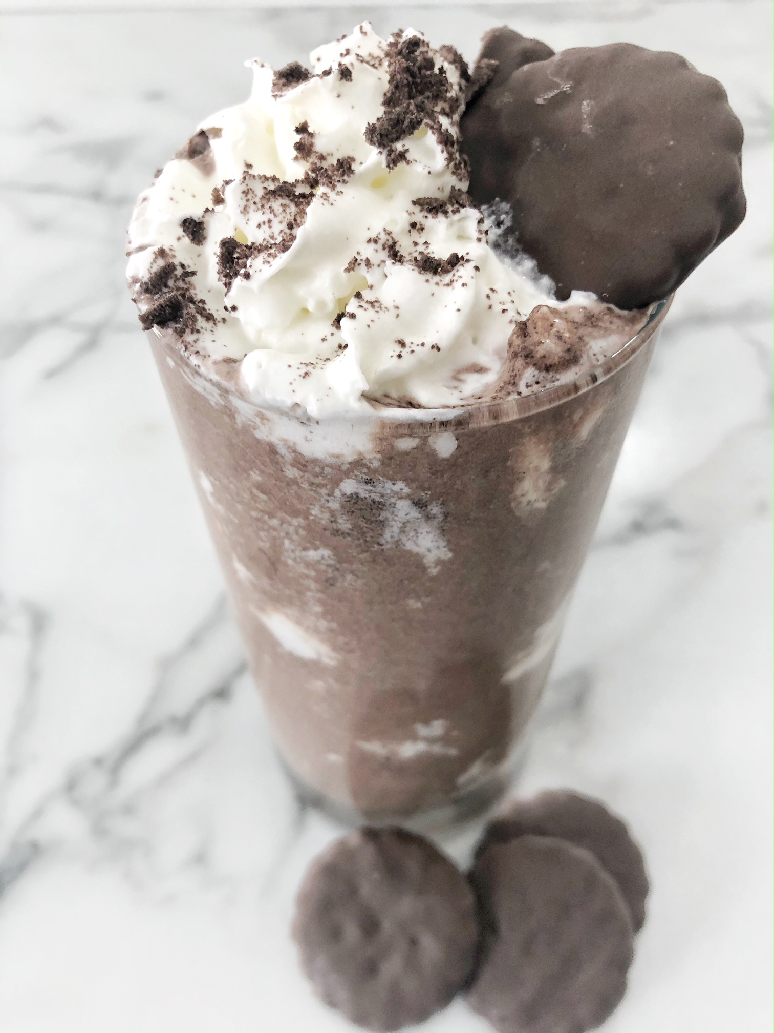 Girl Scout Thin Mint Milkshakes For Two: Easy Valentine’s Day Dessert ...