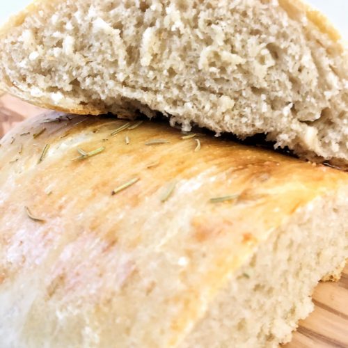 Sea Salt & Rosemary Easy Bread – Our Journey To Home