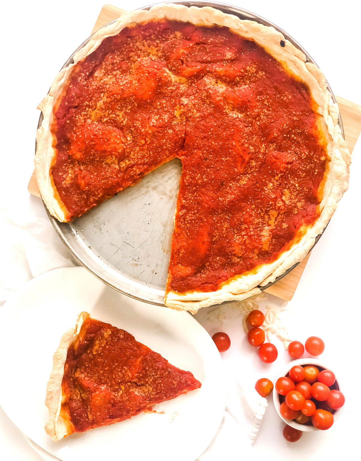 Authentic Chicago Style Deep Dish Pizza – Our Journey To Home