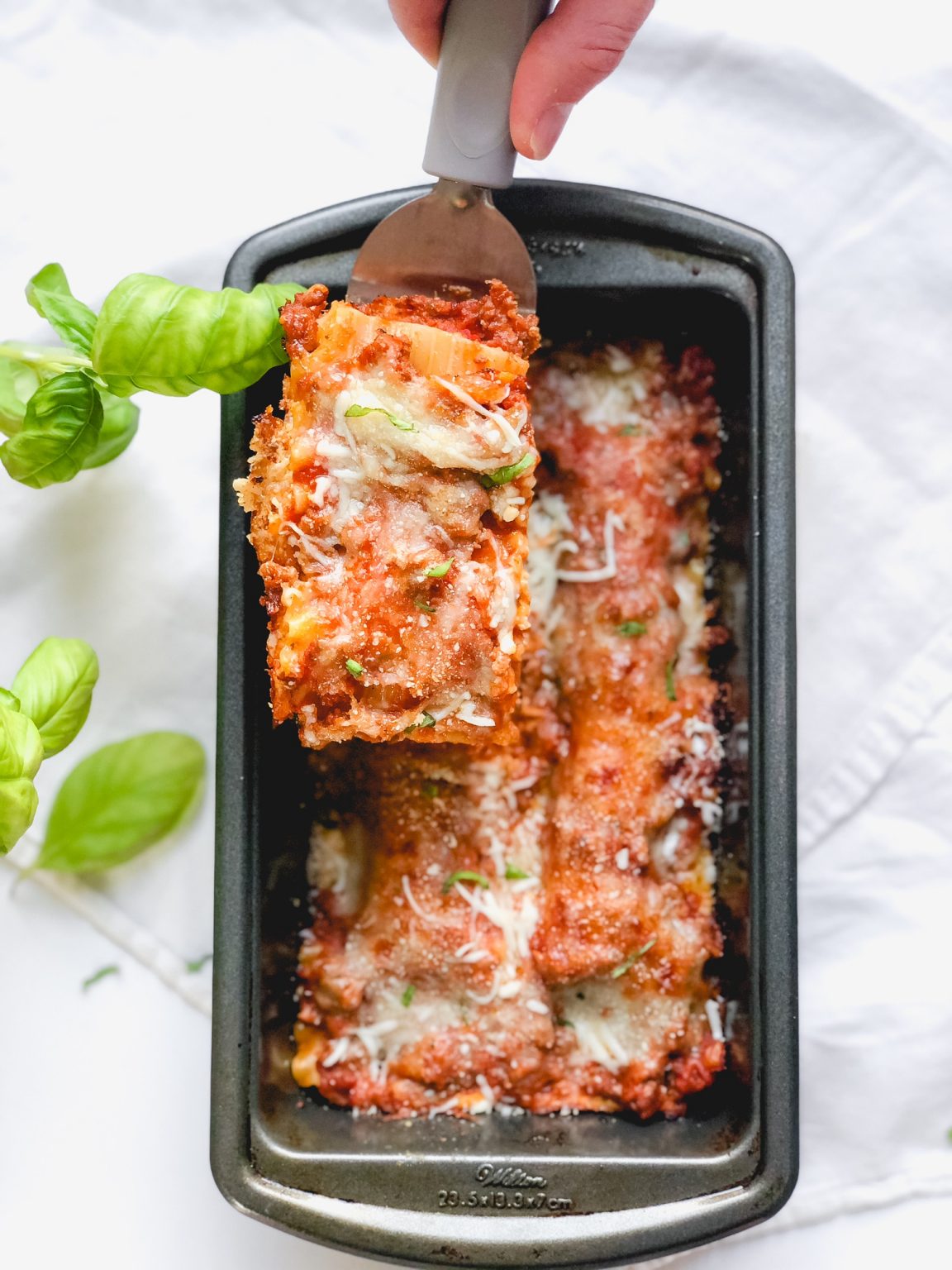 Light Loaf Pan Lasagna – Our Journey To Home