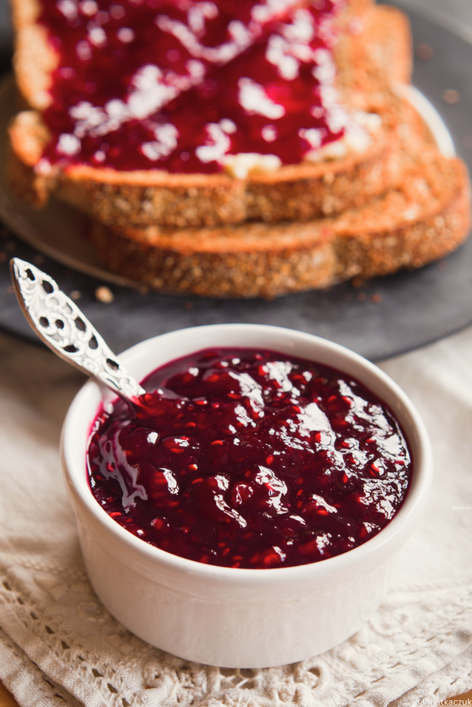 Old Fashioned Sure-Jell Less Sugar Raspberry Freezer Jam Recipe – Our ...